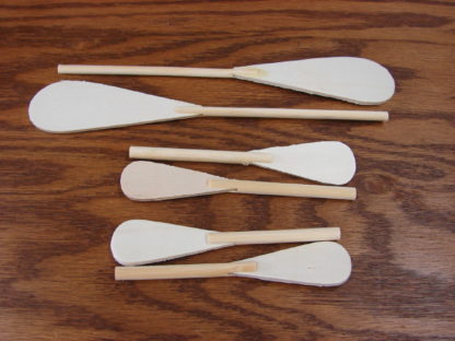 Miniature Small Wood Canoe Paddle Pair – Moose-R-Us.Com Antiques ...