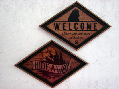 Cabin Lodge Themed Signs - Moose-R-Us.Com Antiques Collectibles Log ...