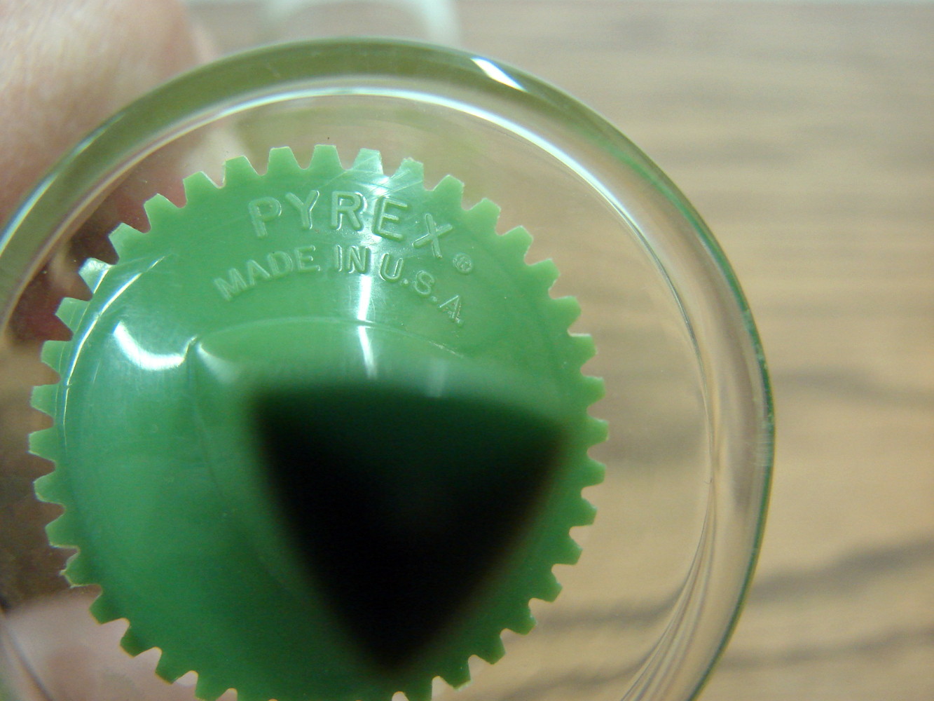 Vintage PYREX Spring Blossom Crazy Daisy Clear Glass Salt Pepper ...