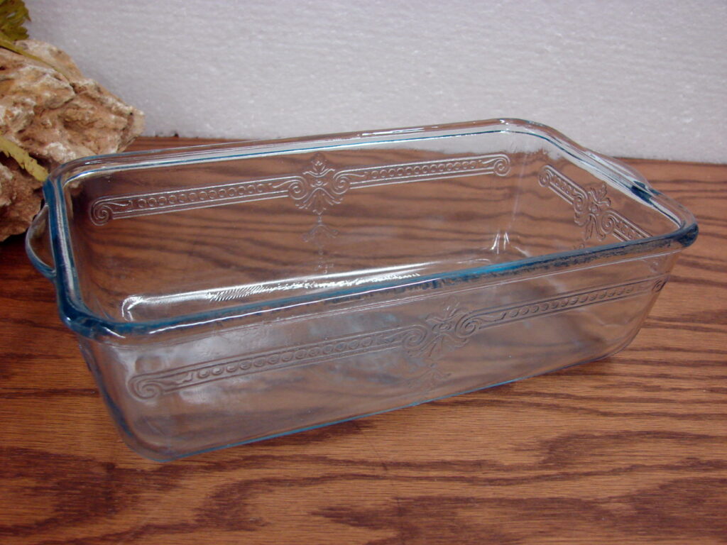 Vintage Fire King Sapphire Blue Philbe Loaf Bread Pan – Moose-R-Us.Com ...