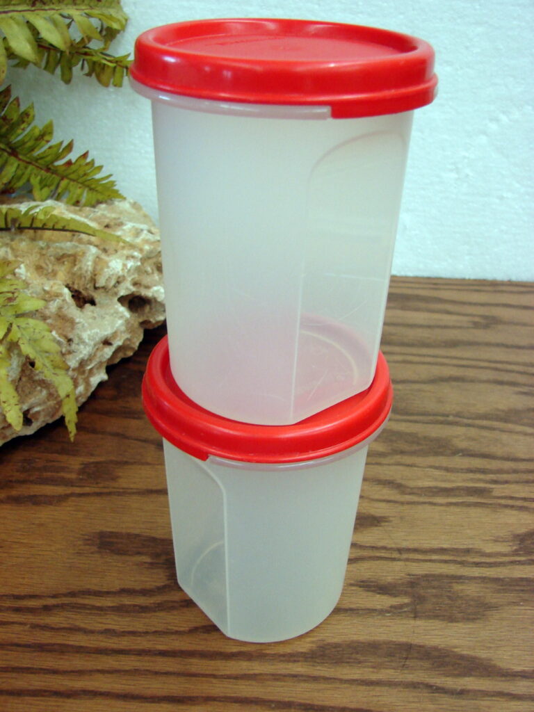 Tupperware Modular Mates Orange Lids 1606 15 Oz Set of Two - Moose-R-Us ...