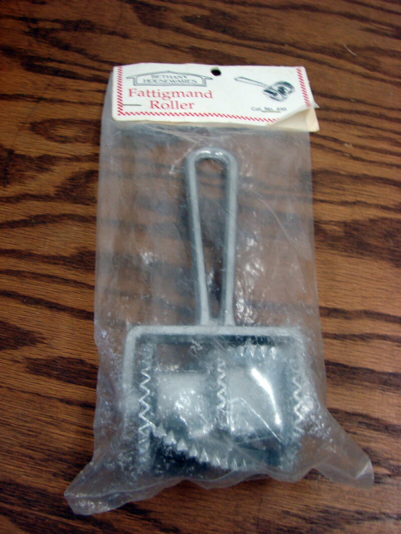 Brand New Vintage Bethany Housewares Aluminum Fattigmand Roller #490 ...